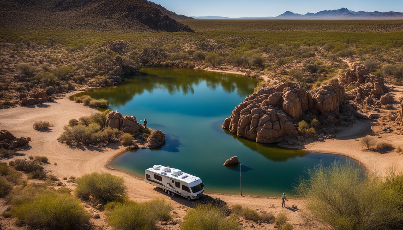 Finding Water Sources While Boondocking in Texas