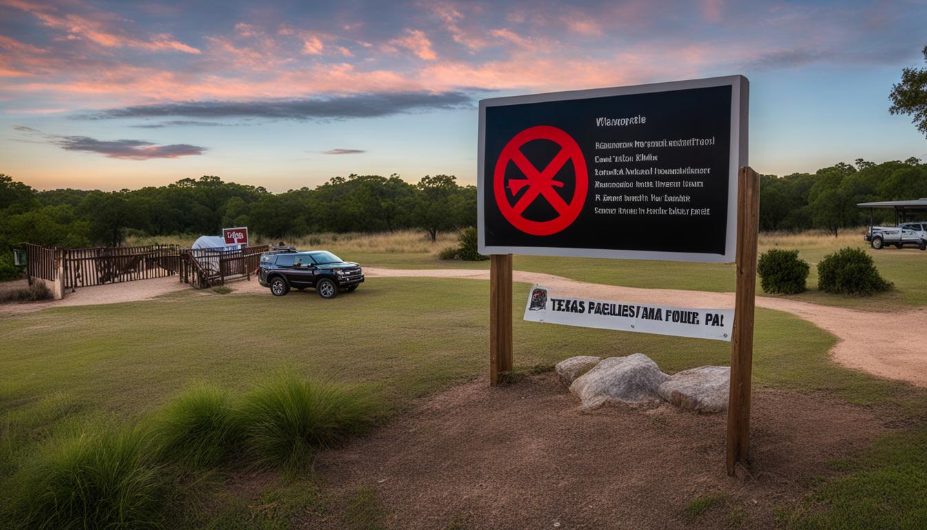 Understanding Camping Rules and Regulations in Texas State Parks