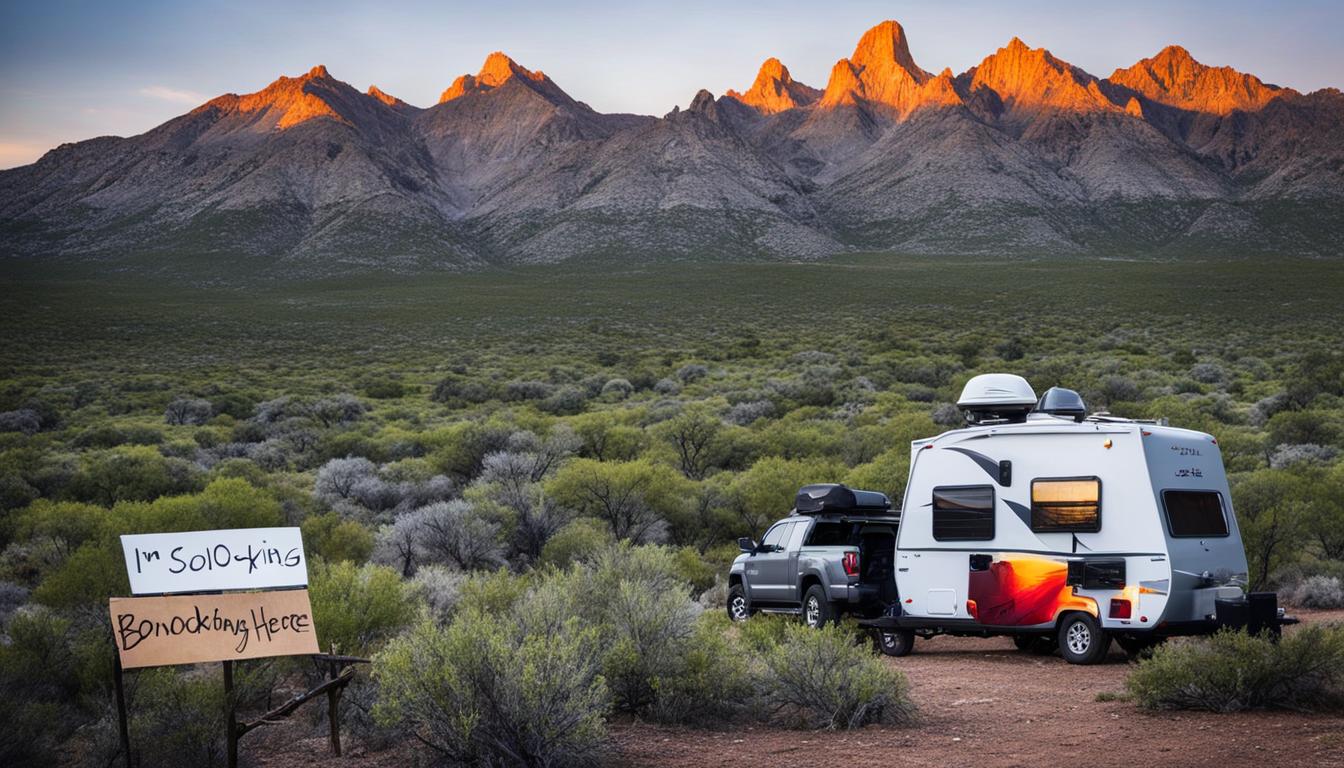 Staying Safe While Boondocking in Texas